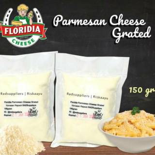 Jual Floridia Cheese Parmesan Grated 150gram, Keju Parmesan Kualitas ...