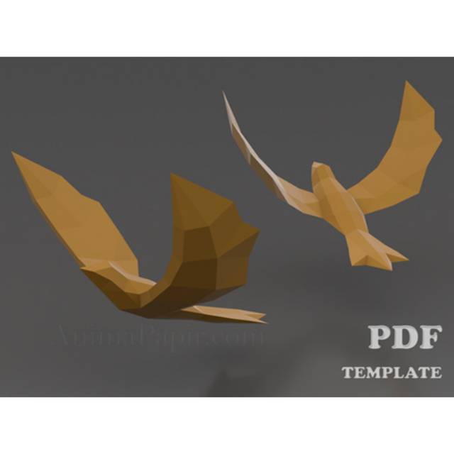 Jual Low Poly Bird Papercraft | Shopee Indonesia