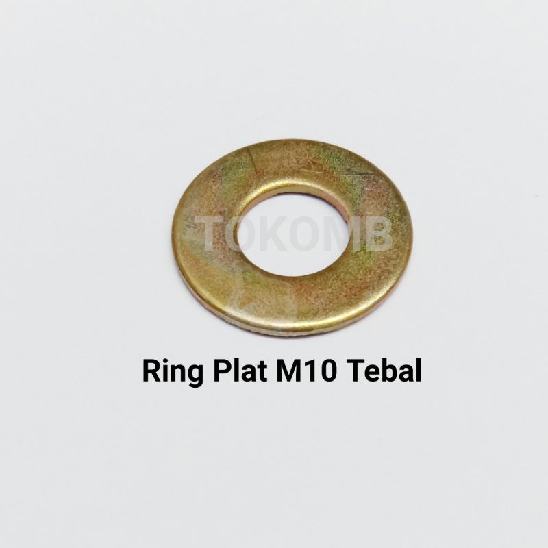 Jual Ring Plat M10 Kuning Tebal | Shopee Indonesia
