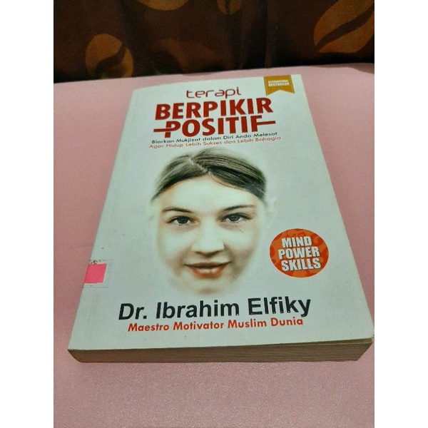 Jual Buku - Terapi Berpikir Positif - Dr. Ibrahim Elfiky (Preloved) | Shopee Indonesia