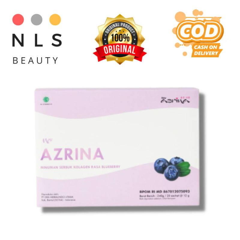 Jual Azrinabeauty Azrina Collagen Drink 20 Sachet Azrina Beauty Gluta ...