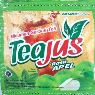 Jual Teajus 7 gr isi 10 sachet per renceng (tehjus / teh jus / tea jus ...