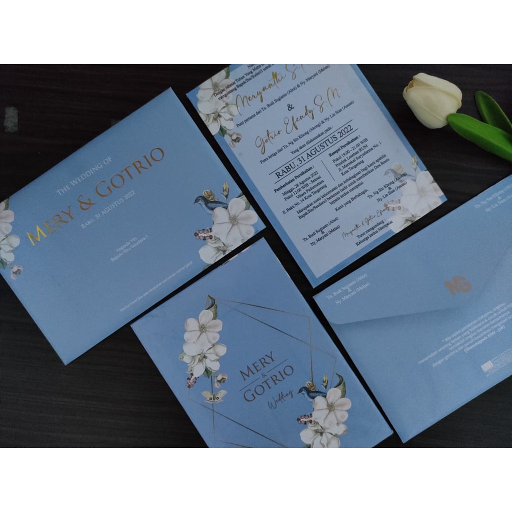 Jual Undangan Single Hard Cover Amplop | Shopee Indonesia