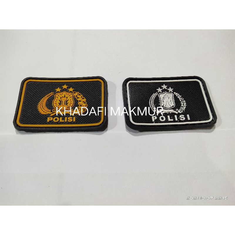 Jual LOGO KARET TRI BRATA POLISI PAKE PEREKAT BISA BONGKAR PASANG ...