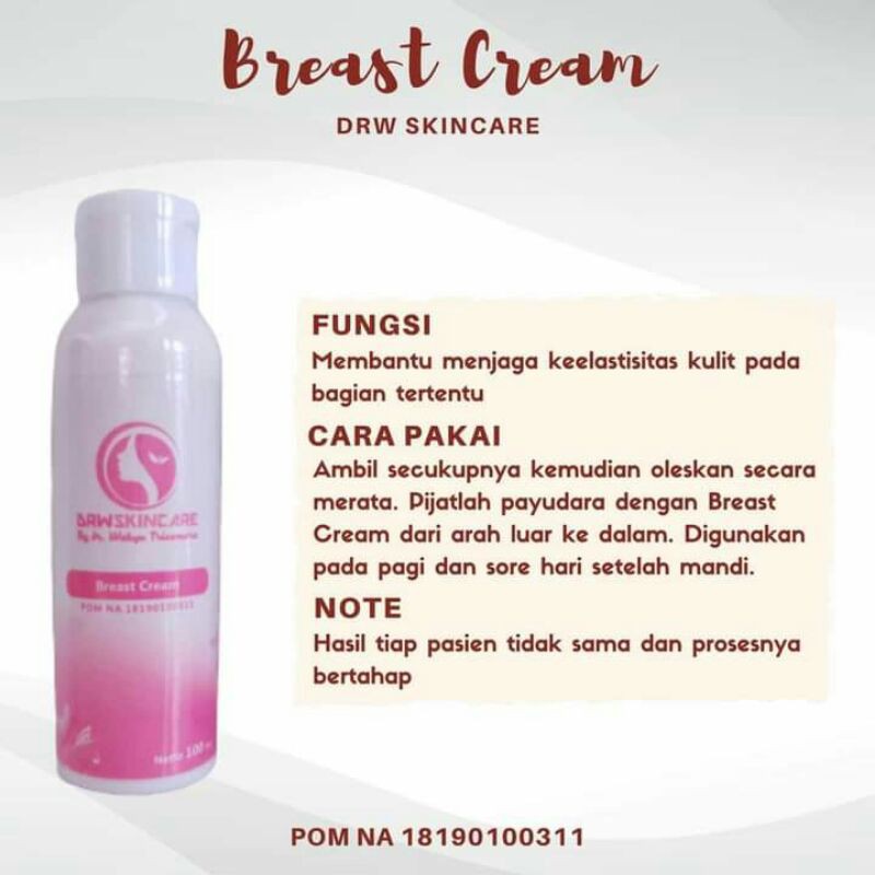 Jual Breast Cream/Krim Payudara Drwskincare Original | Shopee Indonesia