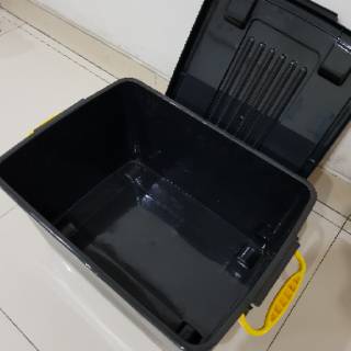 Jual Container box Hitam 40 / Box Container Plastik / Container Box ...