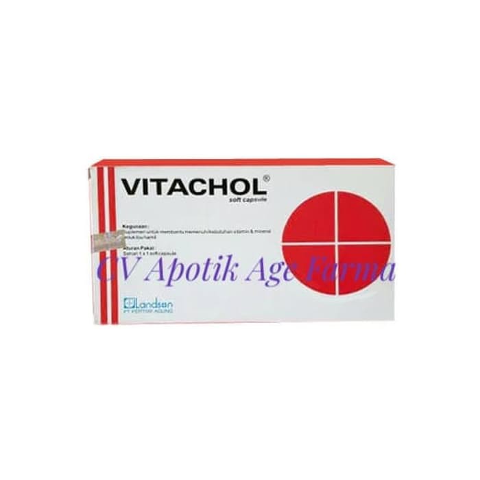 Jual Vitachol Soft Caps isi 50 (Landson) | Shopee Indonesia