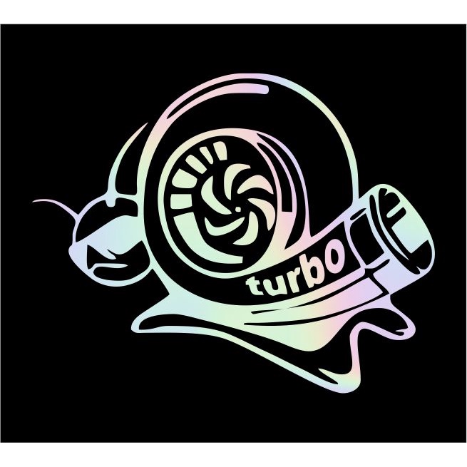 Jual sticker turbo keong turbo cutting sticker sticker keren murah ...