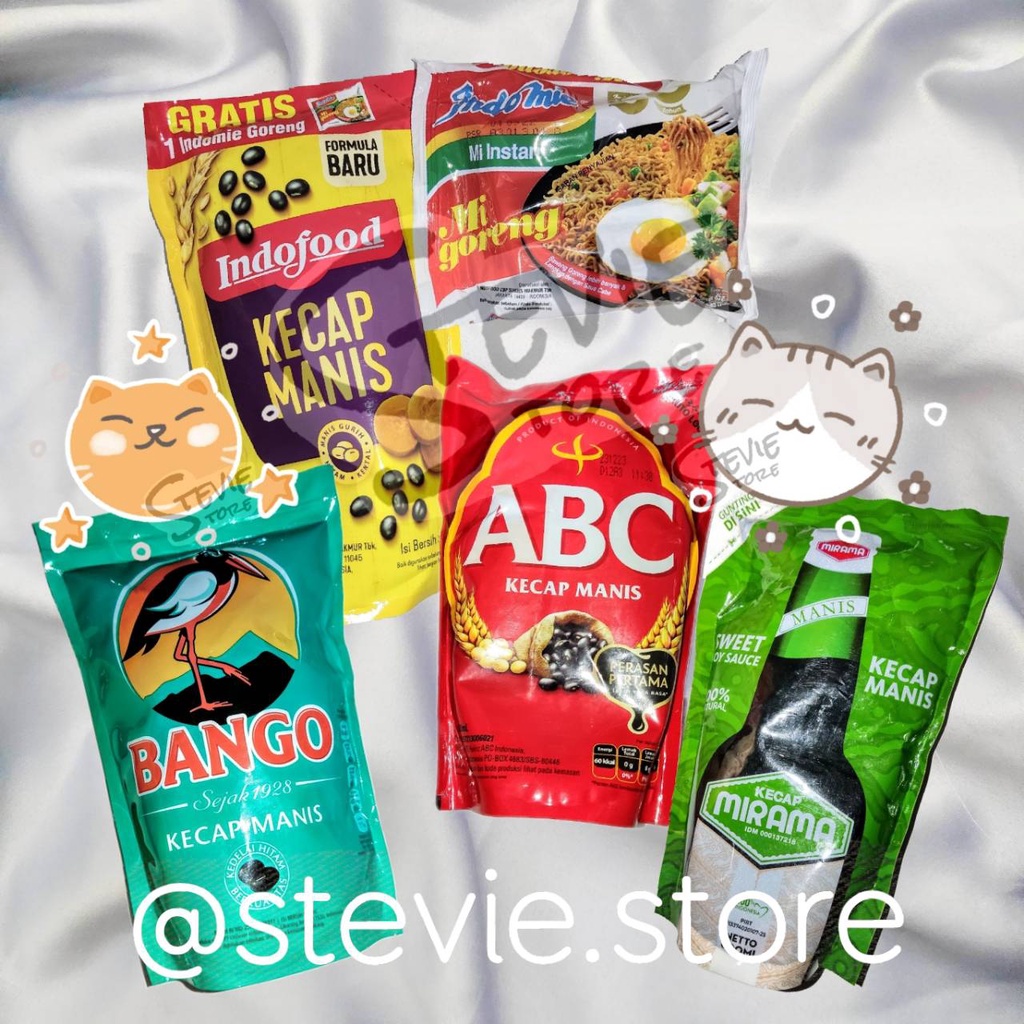 Jual Kecap Manis Bango / ABC / Indofood 520ml Refill Pouch | Shopee ...
