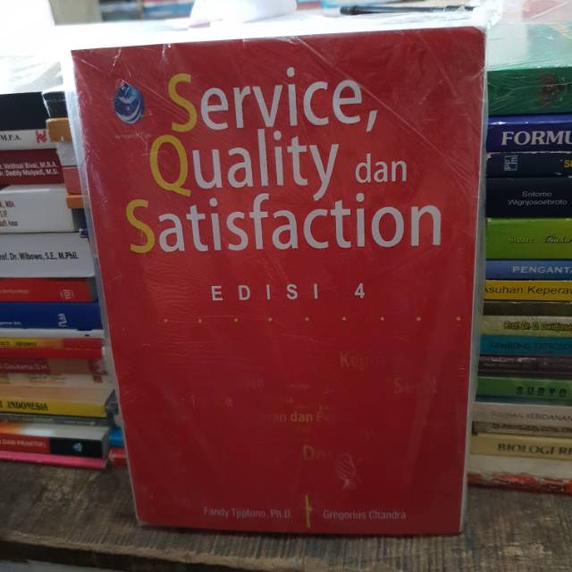 Jual buku service quality and satisfaction edisi revisi - fandy ...