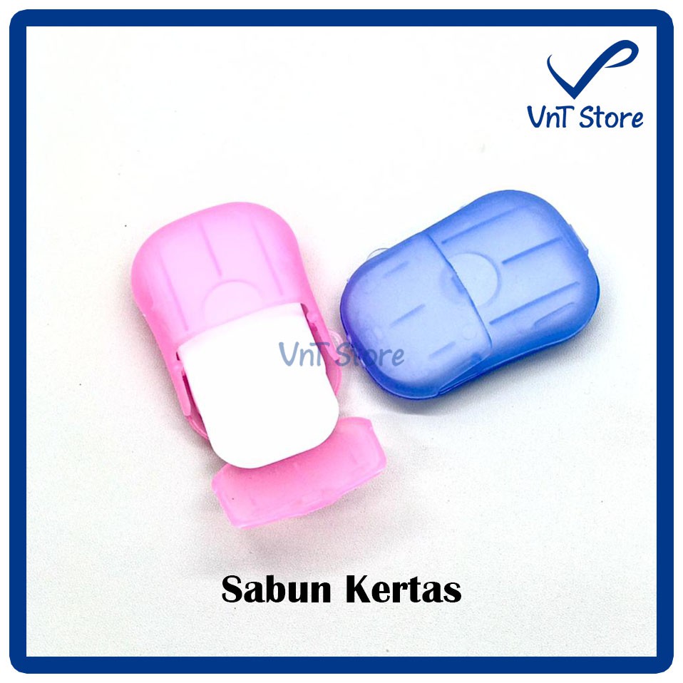 Jual Paper Soap / Sabun Kertas untuk Travelling / Sabun Cuci Tangan ...