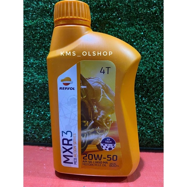 Jual Oli Repsol Super 4T SAE 20W-50 800ml Oli Mesin Motor Repsol Moto 0 ...