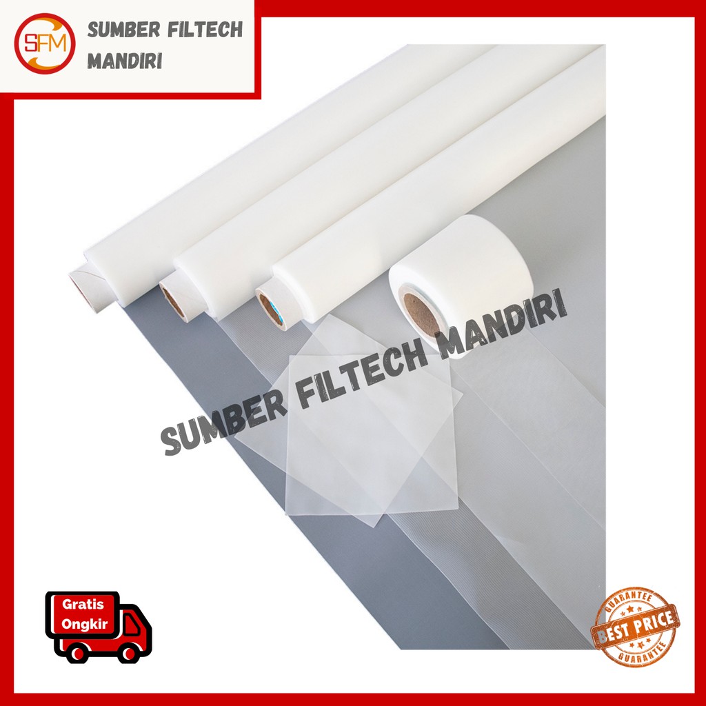 Jual Kain Mesh Polyester Monofilament 30, 40, 50 ,60, 80, 100 (Lebar1 ...