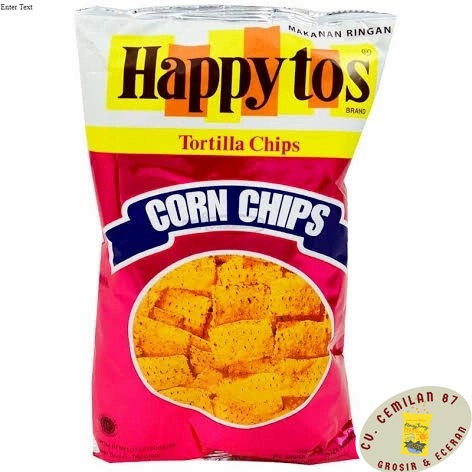 Jual happy tos tortilla chips/ keripik jagung /tortila 160 gr Indonesia ...