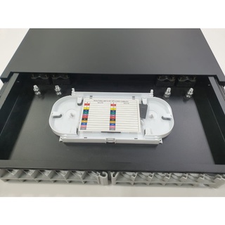 Jual Fiber Optic OTB 24 Core SC | 1U Drawer ODF OTB 24 Core Kosong ...