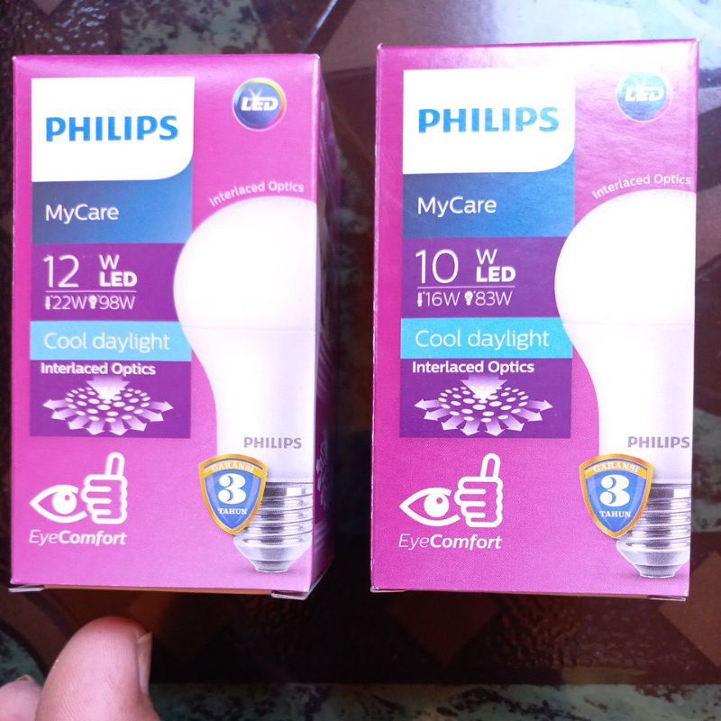 Jual PHILIPS LED COOL DAYLIGHT 10 W Per Lampu | Shopee Indonesia