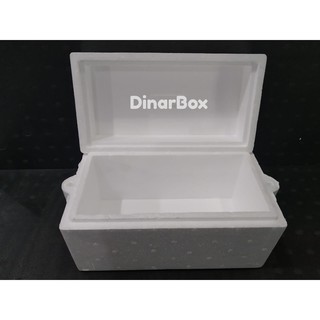 Jual Styrofoam Box 2kg / Dinarbox / Frozen / Sterofoam kecil / Fishbox ...
