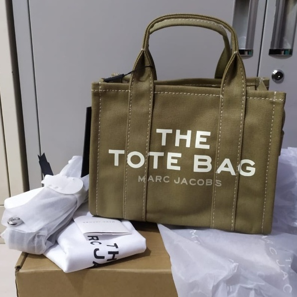 Jual Tas MJ The Mini Traveler Tote Bag Hijau khaki Slate Green ORIGINAL ...