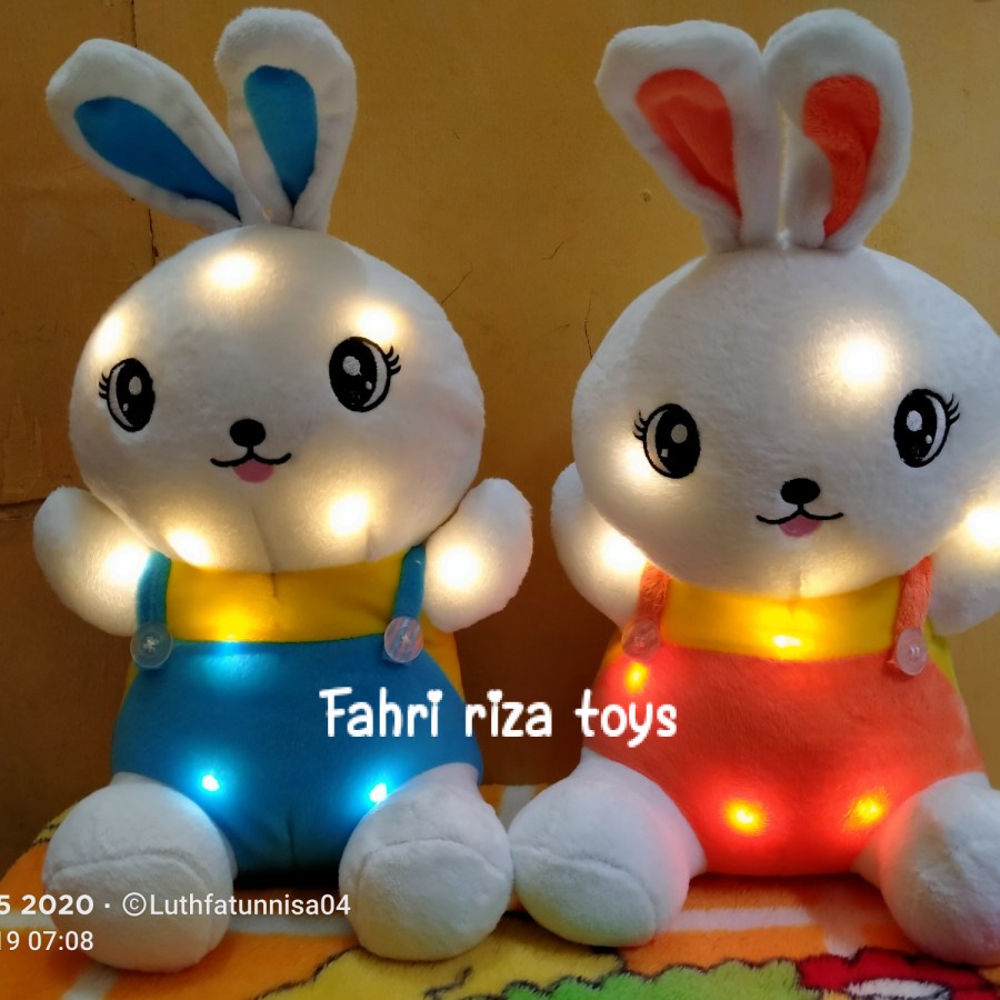 Jual Boneka Kelinci Pake Baju Telinga Panjang Lucu Dan Imut | Shopee ...