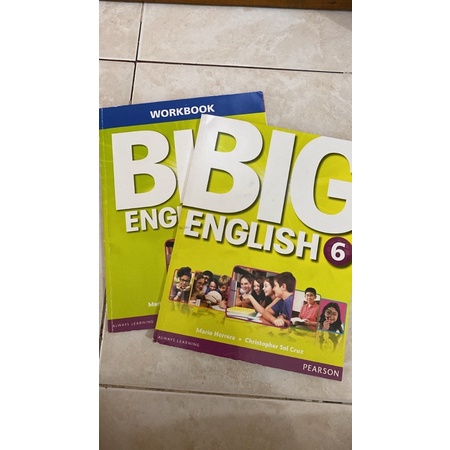 Jual buku big english 6 student's book dan workbook pearson | Shopee ...