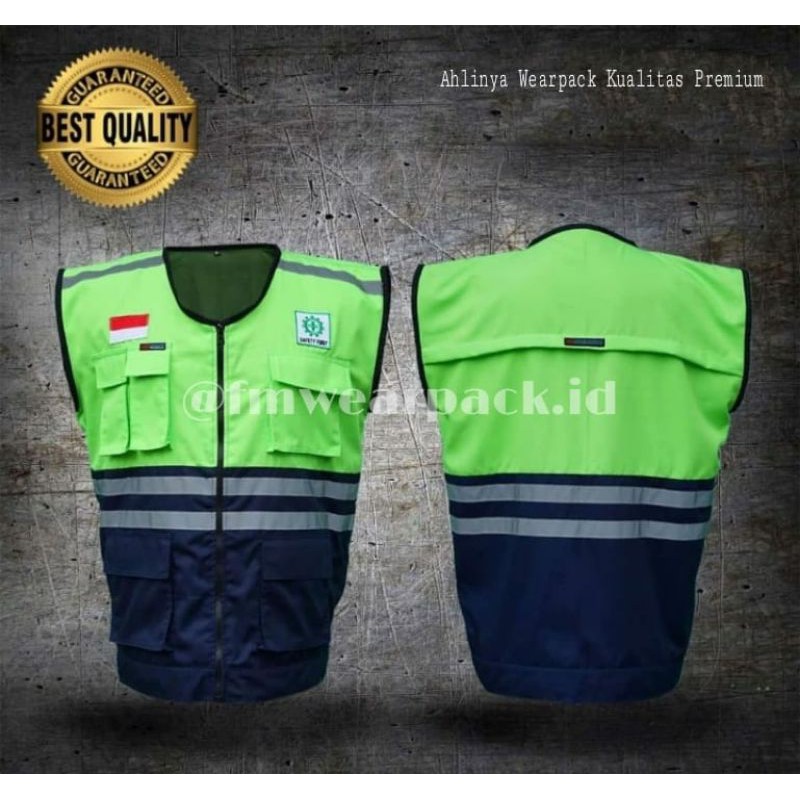 Jual Rompi Safety Hijau Navy | Shopee Indonesia