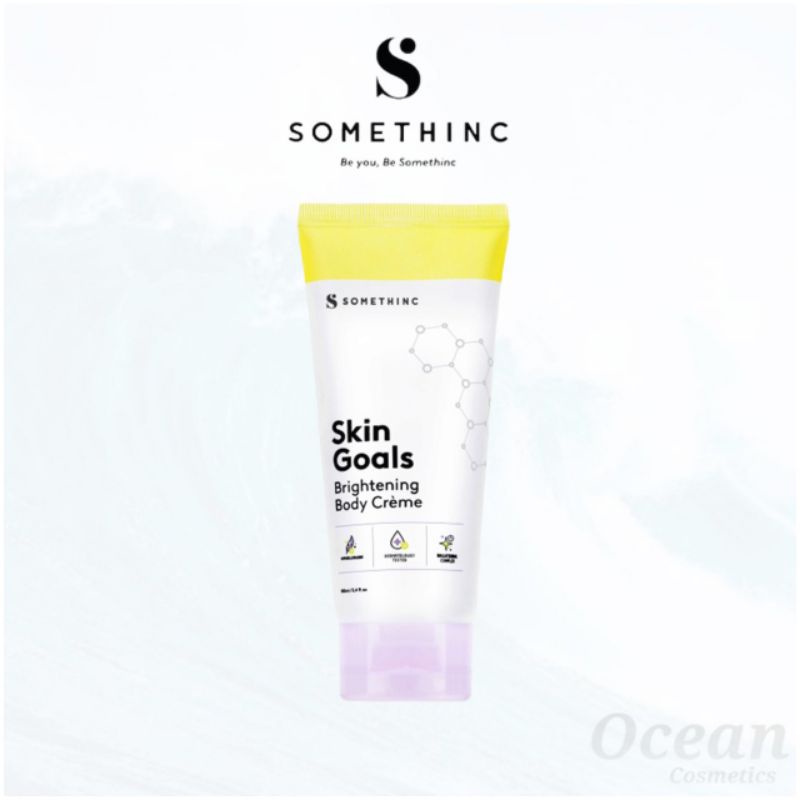 Jual SOMETHINC Skin Goals Brightening Body Creme 100ml | Shopee Indonesia