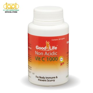 Jual Good Life Vit C 1000 Non Acidic - Botol isi 60 Tablet ...
