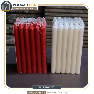 Jual Lilin Putih | Lilin Mati Lampu | Lilin KD (Merah / Putih) | Shopee ...