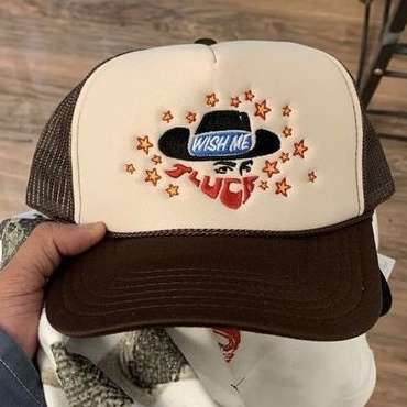 Jual BISA COD - RACUN SHOPEE - COD - Y2K TRUCKER HAT - CREAMY CHOCO ...