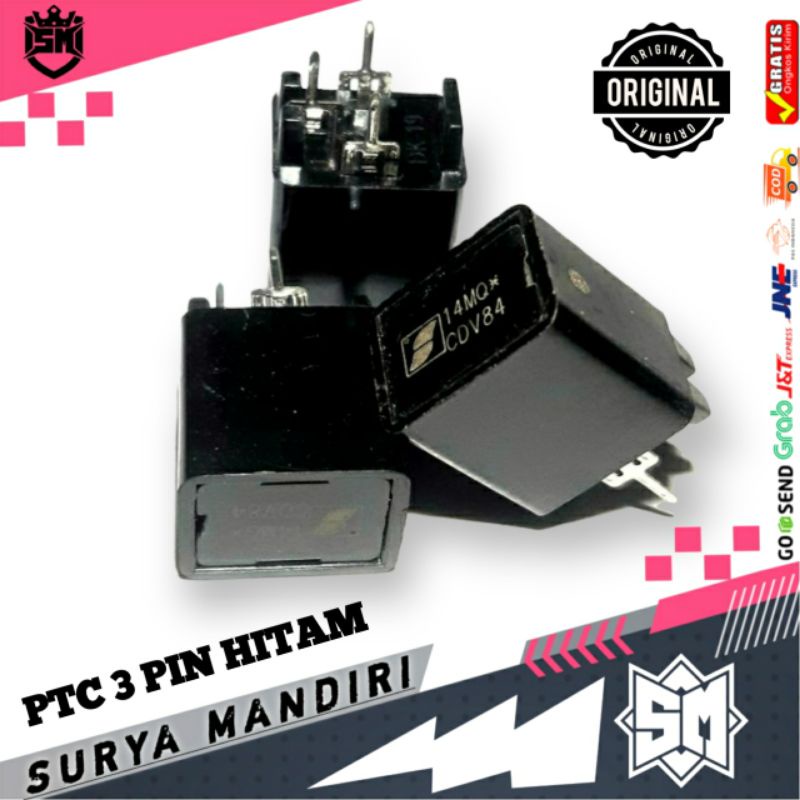 Jual PTC TV Tabung 3 PIN Dgausing Tv RELAY ( penghilang warna pelangi ...