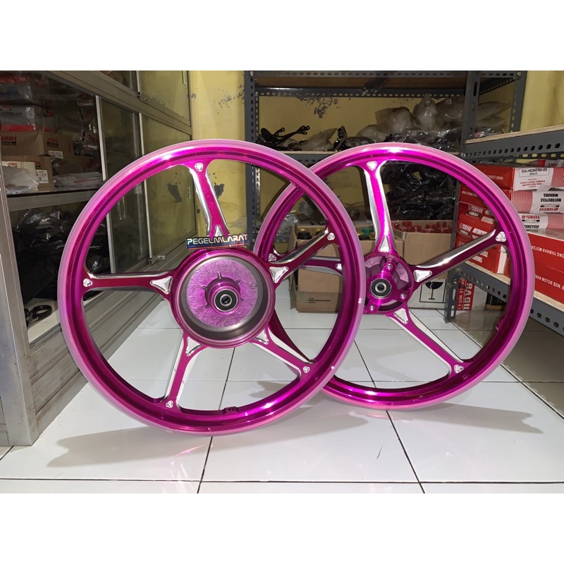 Jual VELG ENKEI ANODIZE CNC FG511 RING 17 UNGU/PURPLEPNP FIZR F1ZR ...