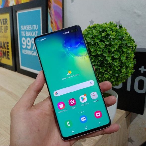 Jual Samsung galaxy s10 plus Ram 8/128gb dual sim resmi sein | Shopee ...