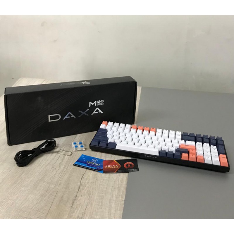 Jual Keyboard Rexus GAMING MECHANICAL DAXA M100 PRO BLUE SWITCH ...