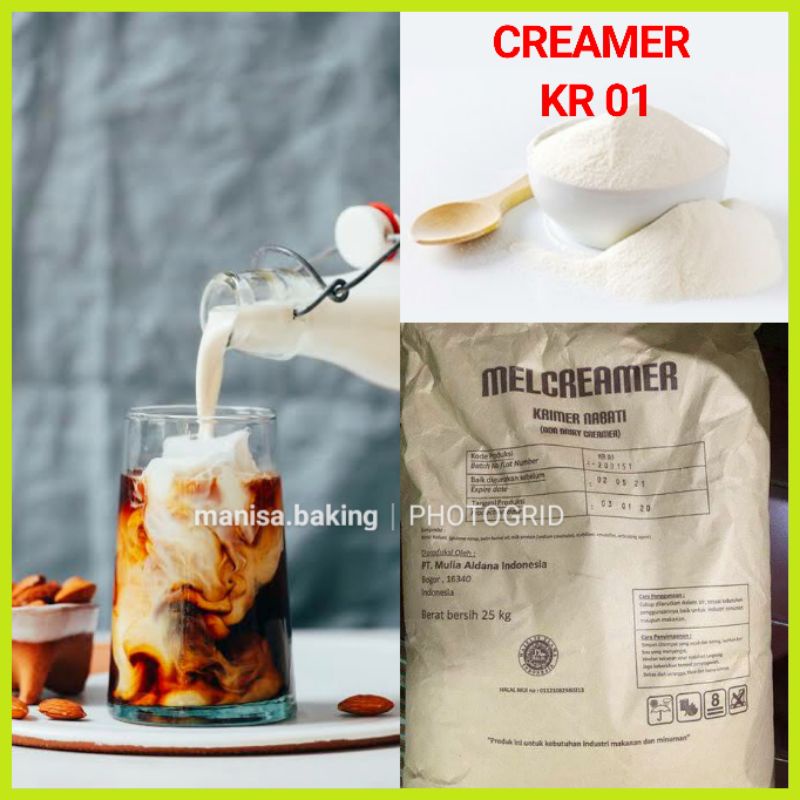 Jual CREAMER KR 01 REPACK 1 KG MELCREAMER KRIMER NABATI NON DAIRY ...