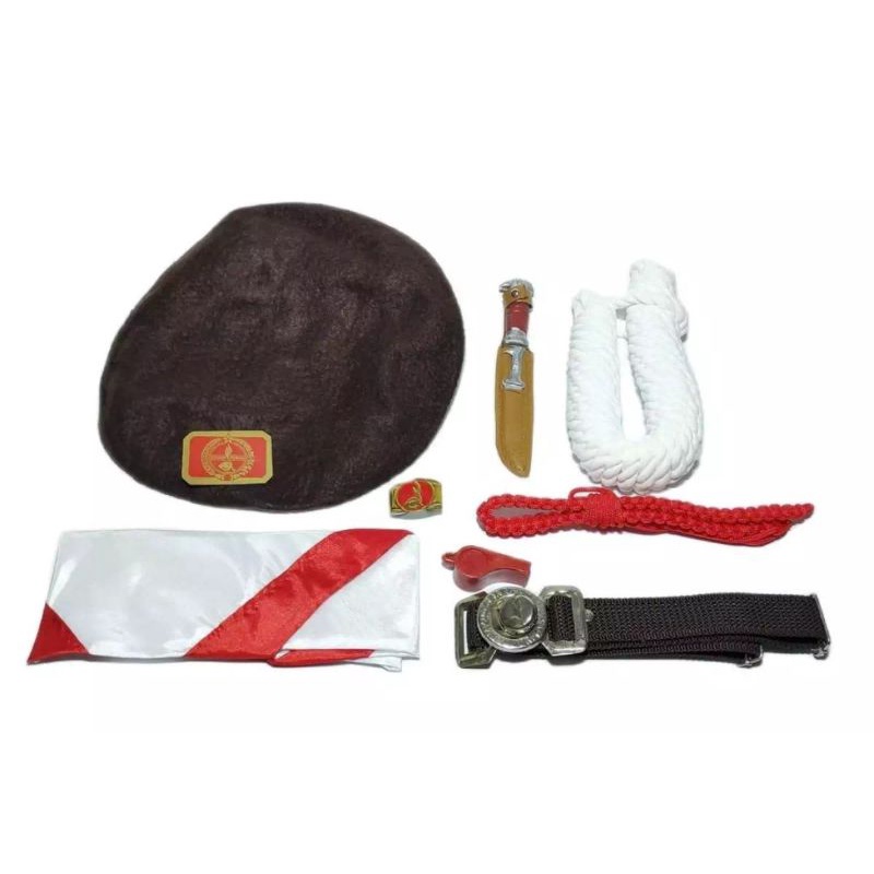 Jual Perlengkapan Aksesoris Pramuka SD Laki Laki Paket Lengkap Atribut ...