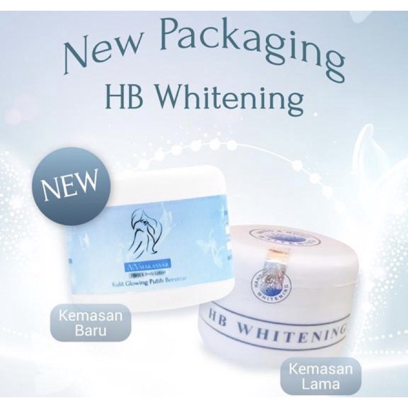 Jual Hb Whitening Original 250gr(BPOM) | Shopee Indonesia