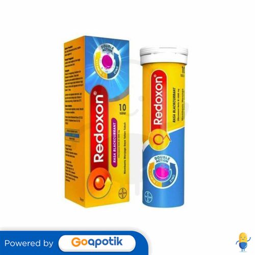 Jual Redoxon Triple Action Blackcurrant Botol 10 Tablet | Shopee Indonesia