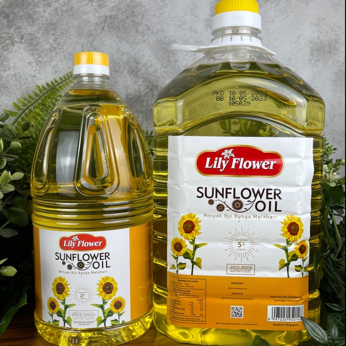 Jual Jual Lily Flower Sunflower Oil 5 Liter / Minyak Biji Bunga ...