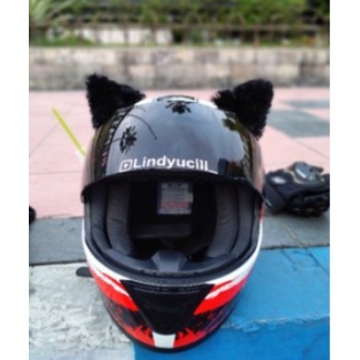 Jual kuping kucing untuk helm Kuping kucing helm neko helm kuping ...