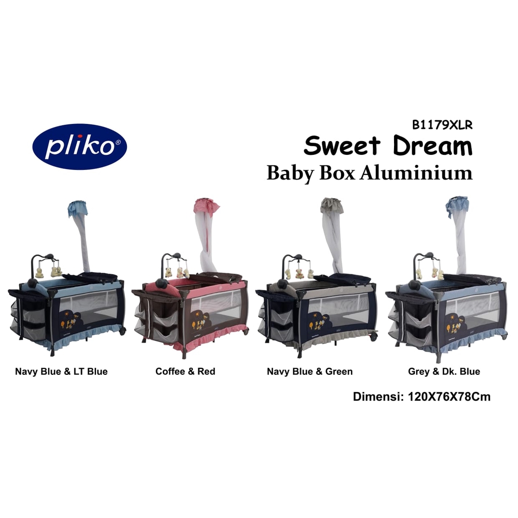 PLIKO BABY BOX B1179XLR BOX BAYI PLIKO TEMPAT TIDUR BAYI | Shopee Indonesia