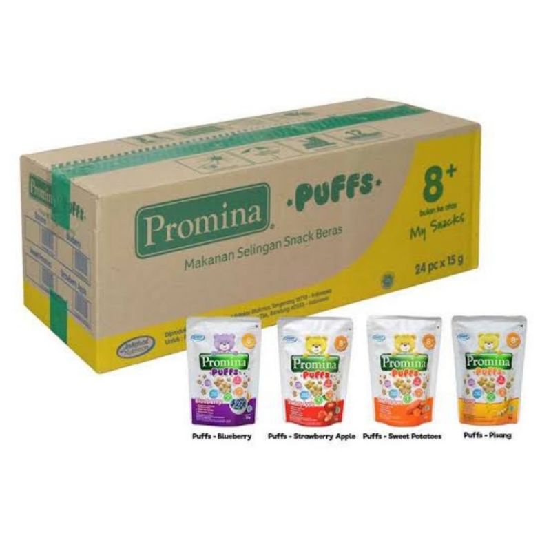 Jual Promina Snack Puffs (24x15gr) | Shopee Indonesia
