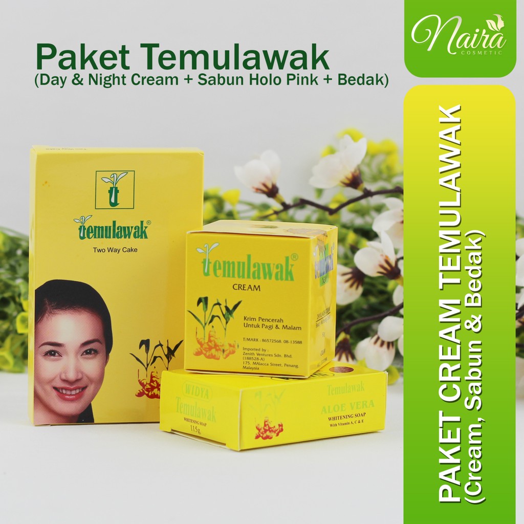 Jual Cream Temulawak Original - Paket Temulawak Cream, Sabun dan Bedak ...