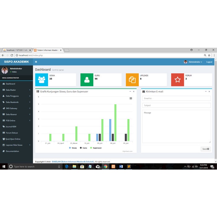 Jual Aplikasi Web Sistem Informasi Akademik Php | Shopee Indonesia