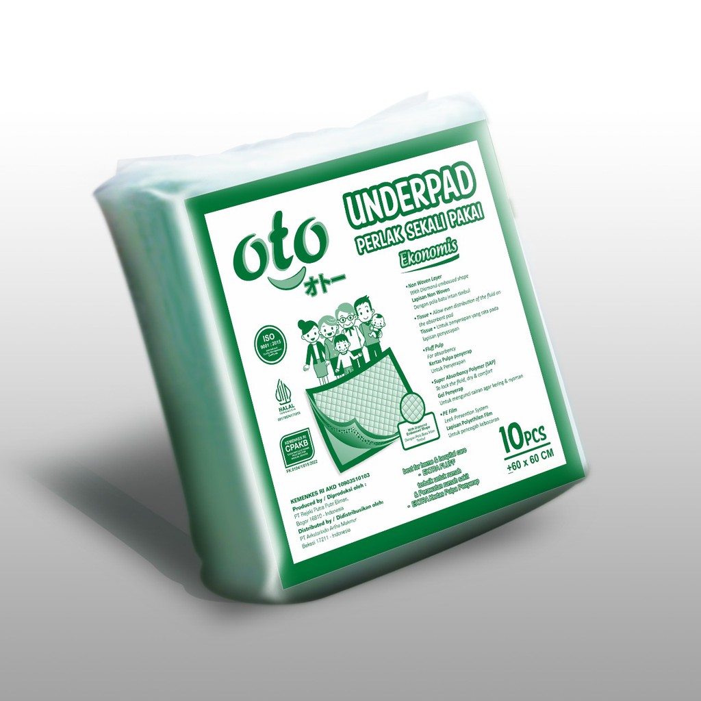 Jual OTO UNDERPAD 60X60 10 pcs | Shopee Indonesia