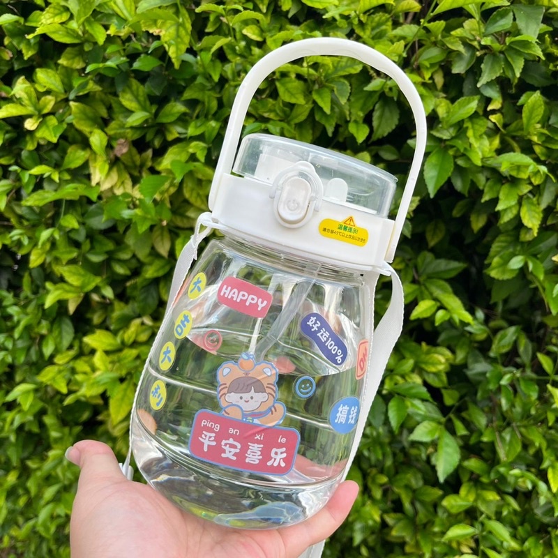 Jual BOTOL GEMOY VIRAL 1300 ML FREE STIKER 2D DAN 3D GRATIS TALI/IMPORT ...