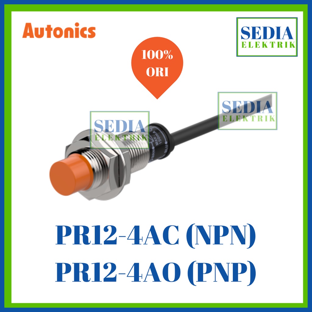 Jual AUTONICS PR12-4AC PR12-4AO PR12 4AC 4AO PROXIMITY SENSOR | Shopee Indonesia