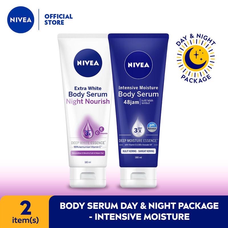 Jual NIVEA Extra White Night Nourish / Intensive Moisture Body Serum ...