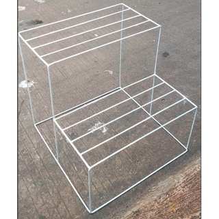 Jual 50X50 / Kerangka Pot Besi / Standing pot 2 tingkat susun minimalis ...