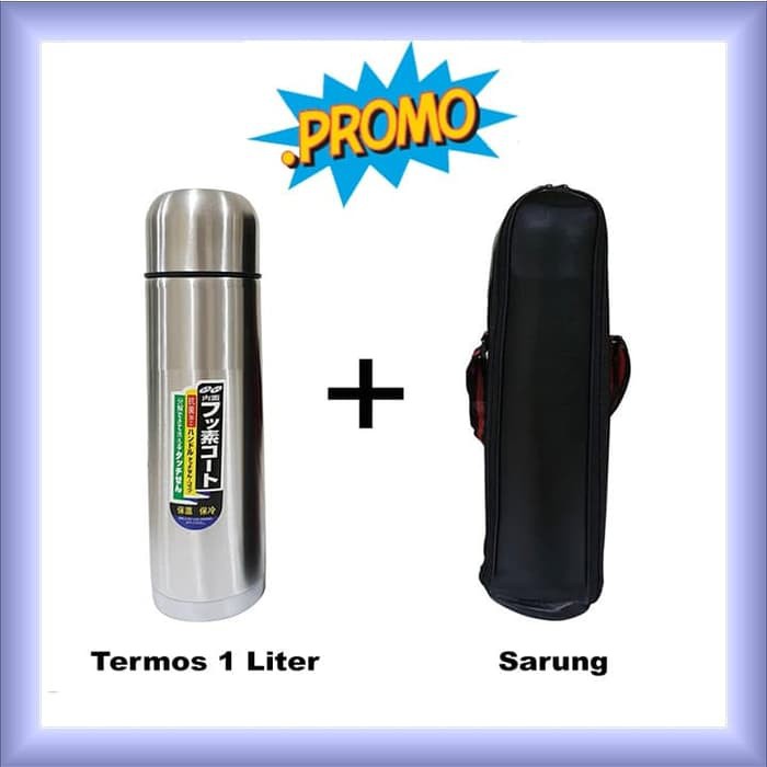 Termos Air Panas Dan Dingin 1000 Ml ( 1 Liter )+ Sarung | Shopee Indonesia