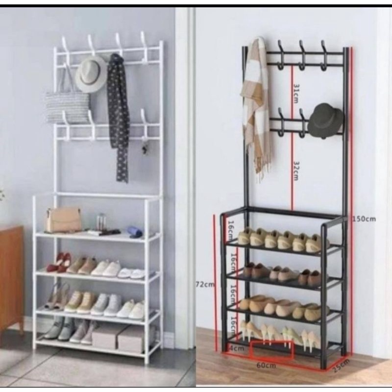 Jual stand hanger topi dan sepatu,rak sepatu,tempat topi | Shopee Indonesia